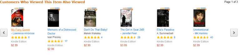 Customers Also Bought What? Learning from Your Amazon Book Page ...